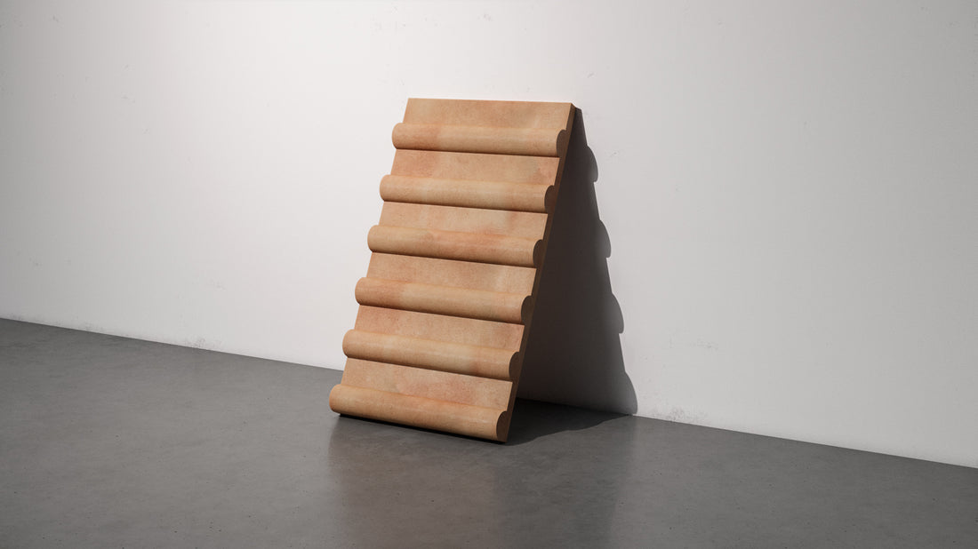 the reeded 2.0 XL | clay - prototype – kinney block